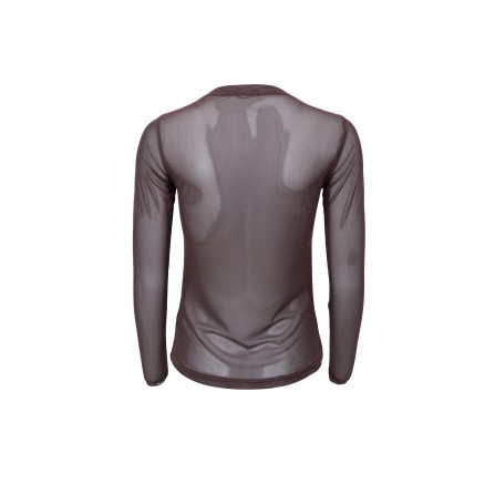 Black Colour BCANNIE MESH BLOUSE - Brun mesh bluse 3846 Coffee